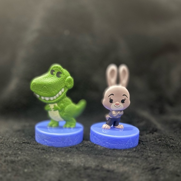 Disney | Toys | Disneyland Resort 7th Anniversary Happy Meal Toys Rex ...